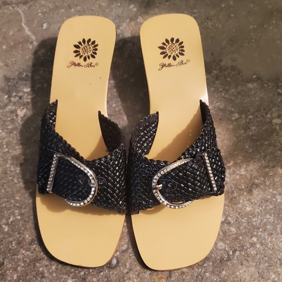 Yellow Box | Shoes | Yellow Box Wedge Sandals | Poshmark